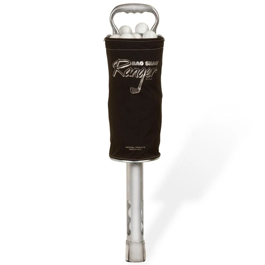 RANGER SHAG BAG (BLACK) OPEN TOP | Global Golf Sales