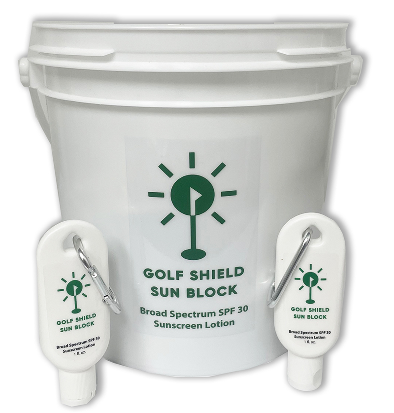 Golf Shield Sunscreen Display (40Ct) 1oz Bottles | Retail